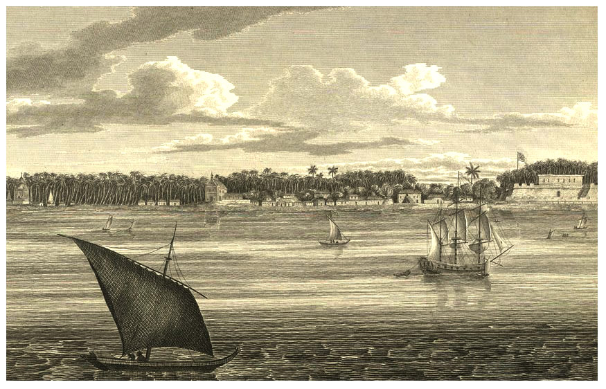 A View of Anjengo Fort-Attingal, Kerala